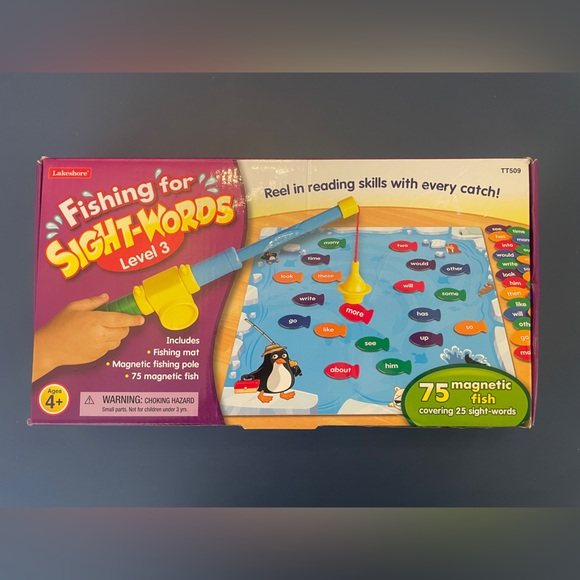 Lakeshore | Other | Lakeshore Fishing For Sightwords Level 3 | Poshmark